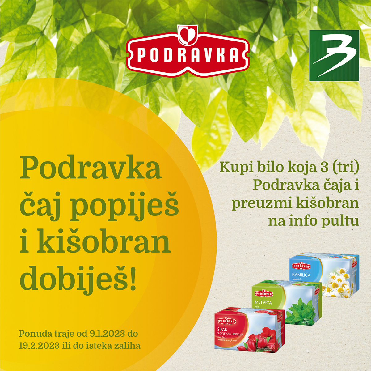 PRAVILA PROGRAMA LOJALNOSTI "Podravka čaj popiješ i kišobran dobiješ ...