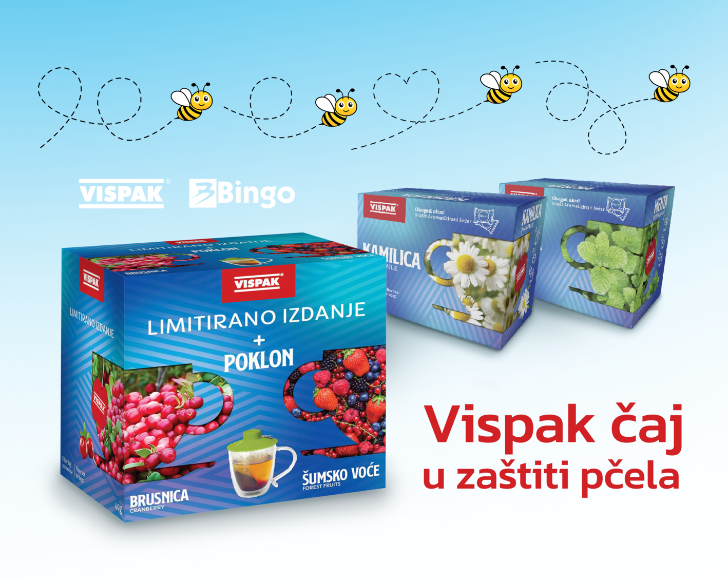 Vispak čaj u zaštiti bh. pčela - Najveći trgovački lanac u BiH