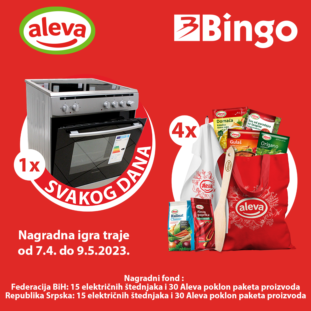 PRAVILA IZVOĐENJA NAGRADNE IGRE „ ALEVA VAM POKLANJA“ - Najveći ...