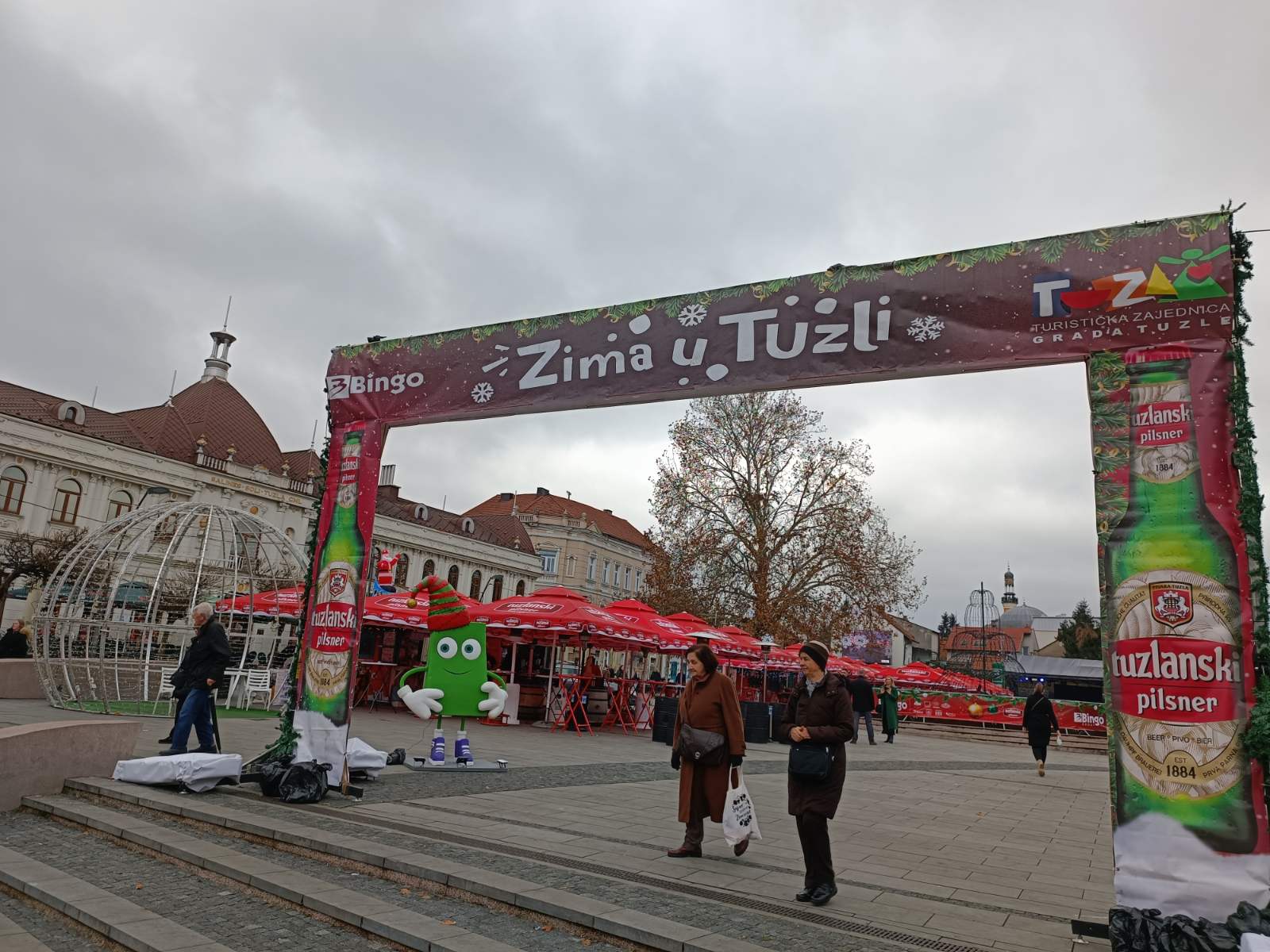 Zima u Tuzli - Najveći trgovački lanac u BiH