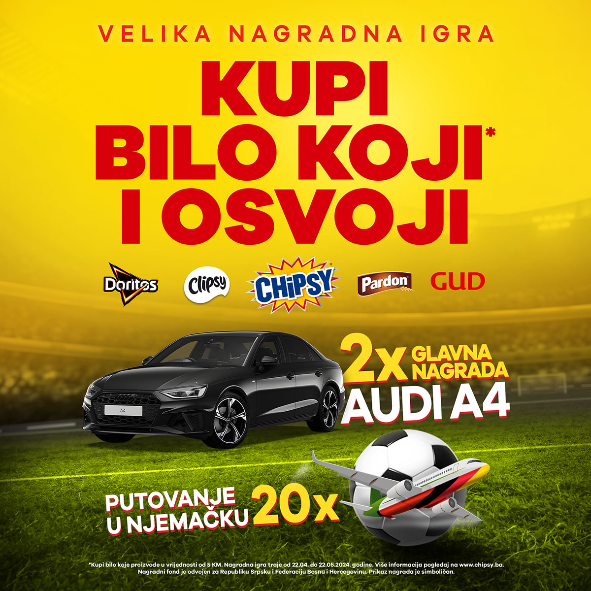 Pravila nagradne igre "Svi kao 1" - Najveći trgovački lanac u BiH