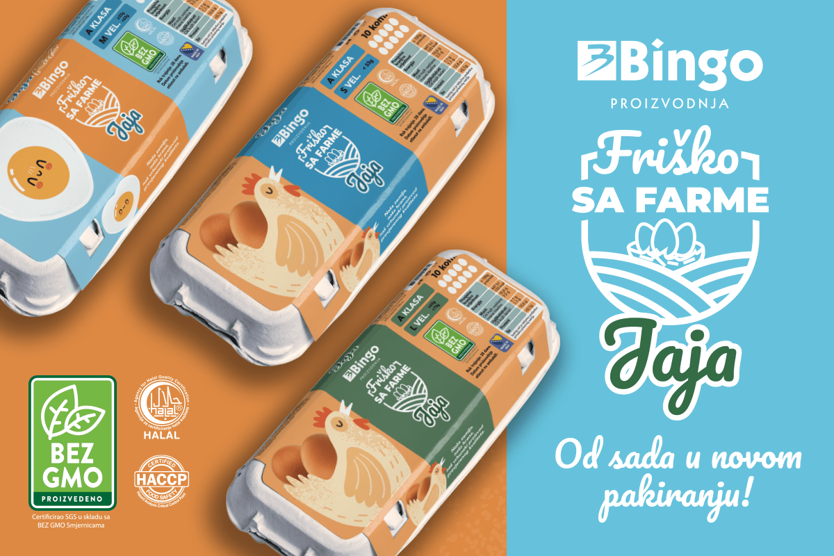 Arhiva jaja - Najveći trgovački lanac u BiH
