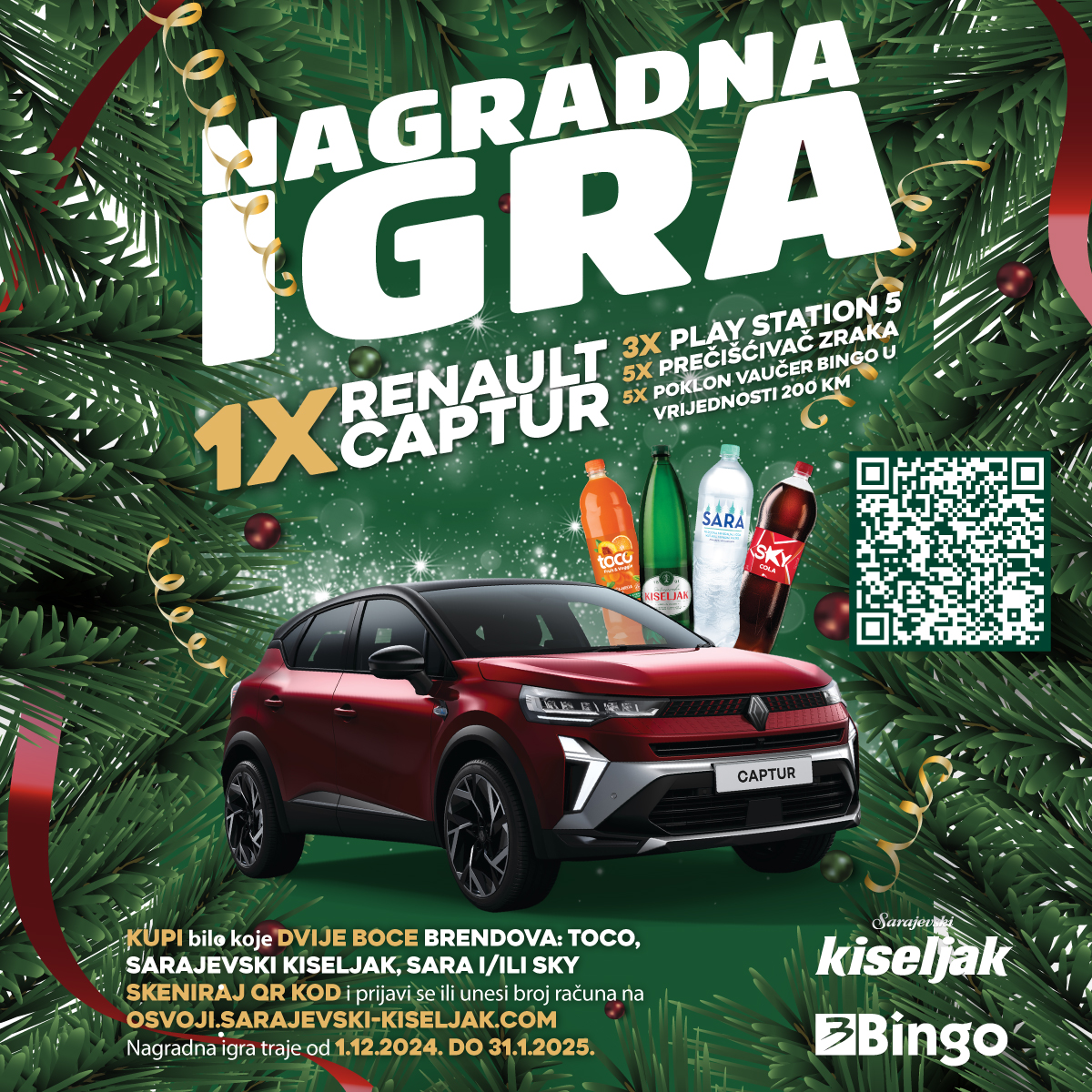 PRAVILA NAGRADNE IGRE „NAGRADNA IGRA SARAJEVSKI KISELJAK I BINGO ...