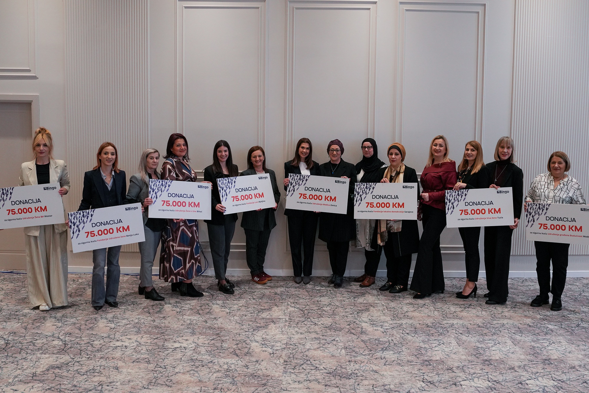 Bingo Group donirao 600.000 KM sigurnim kućama širom BiH - Najveći ...