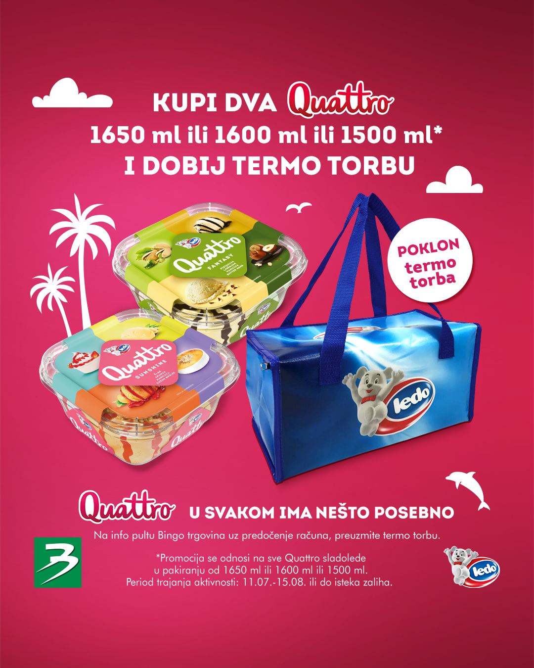 PRAVILA PROGRAMA LOJALNOSTI „Ledo Quattro sladoled“ - Najveći trgovački ...