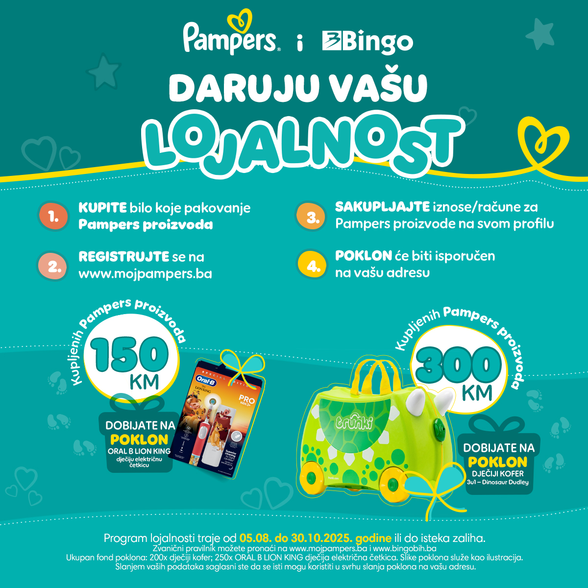 PRAVILA PROGRAMA LOJALNOSTI "PAMPERS I BINGO DARUJU VAŠU LOJALNOST ...