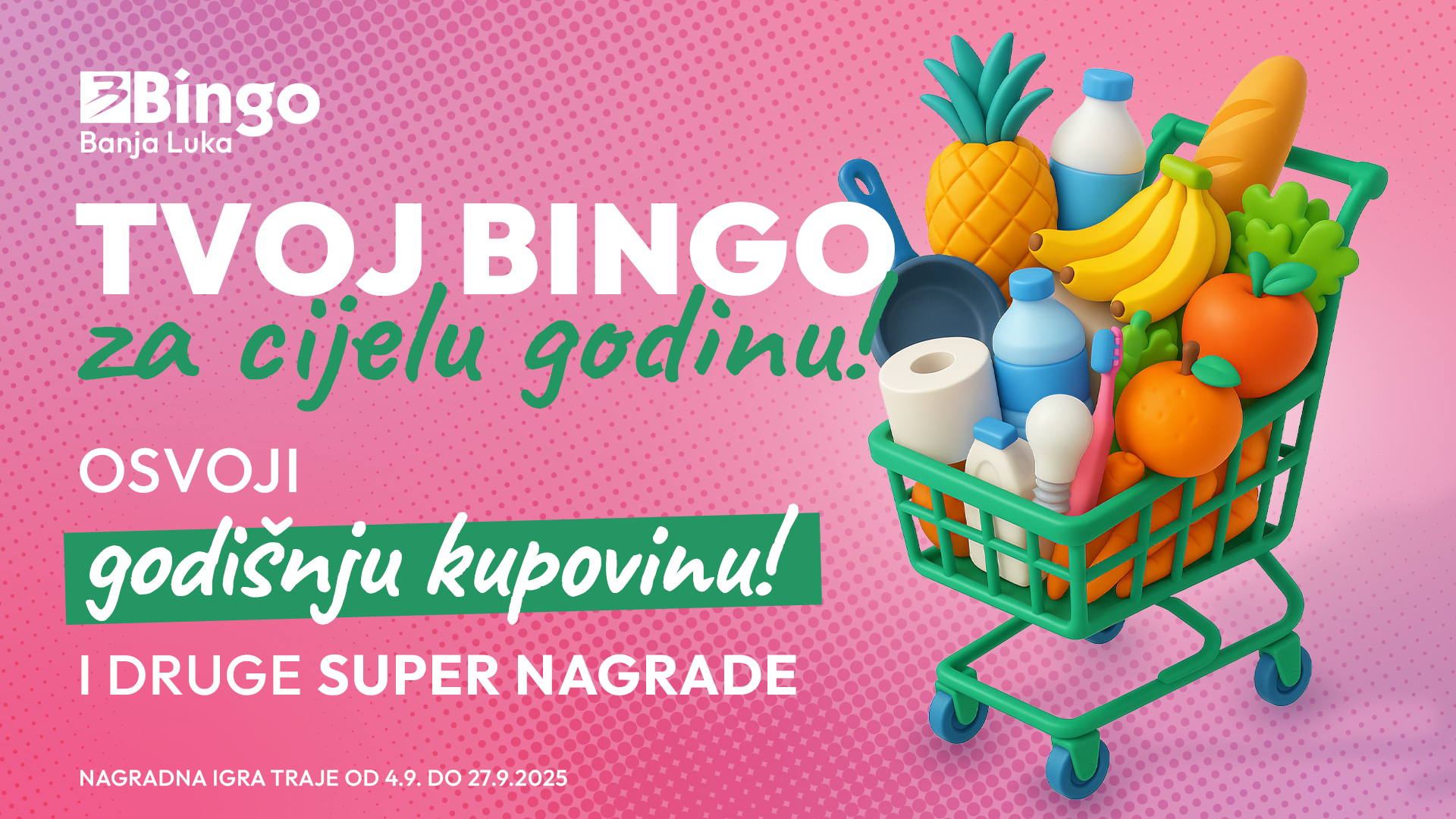 Dobitnici nagradne igre „Tvoj Bingo za cijelu godinu“ - Najveći ...